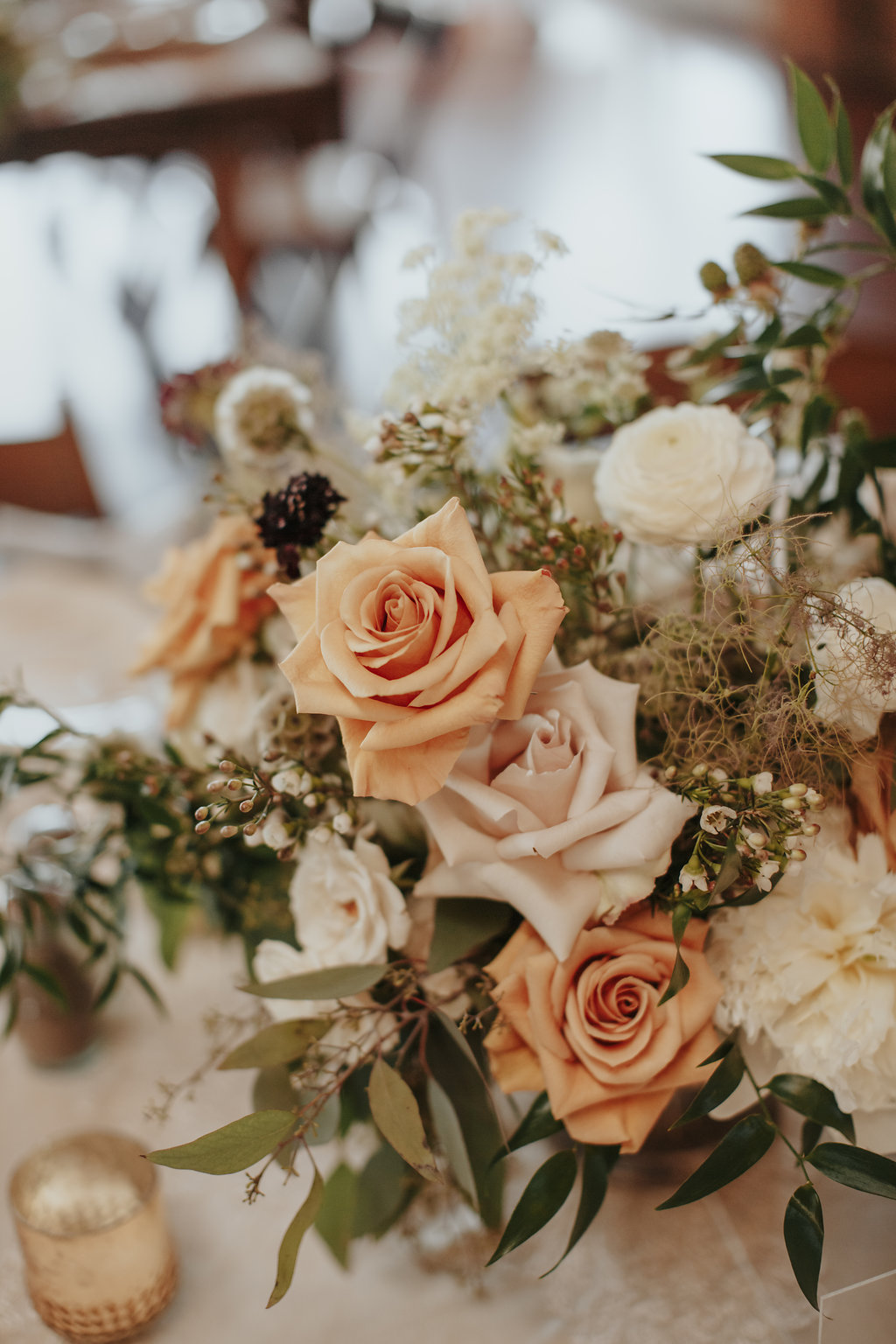 Vintage Inspired Dusty Neutrals- Romantic Ranch Wedding ...