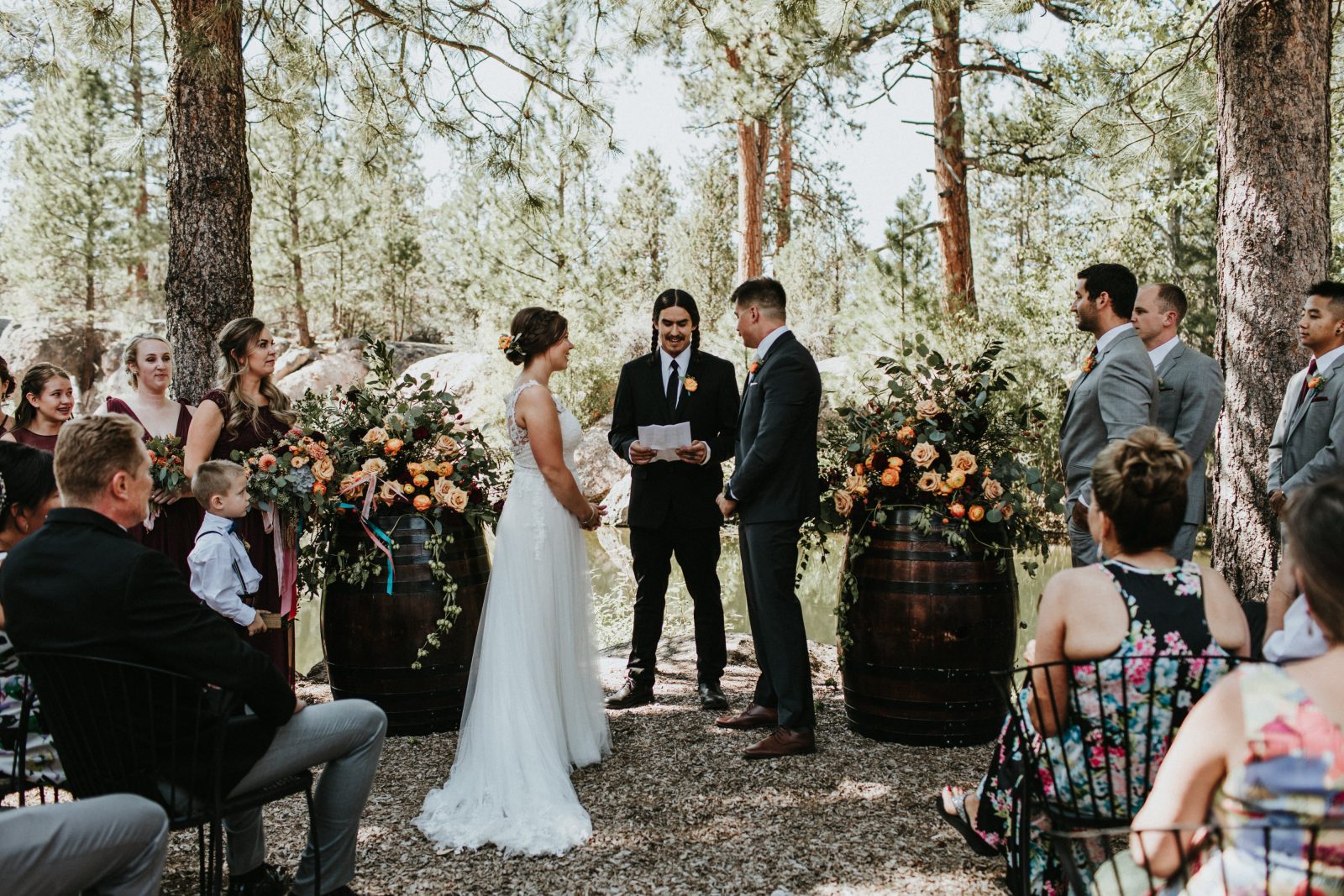 Camp Fun- A Casual Ranch Wedding | summerrobbinsflowers.com